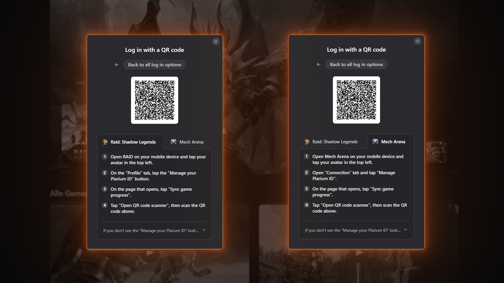 How do I log in to my account on Plarium Play with QR code? – Plarium ...